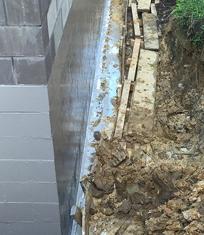 Waterproofing Concrete Block Walls